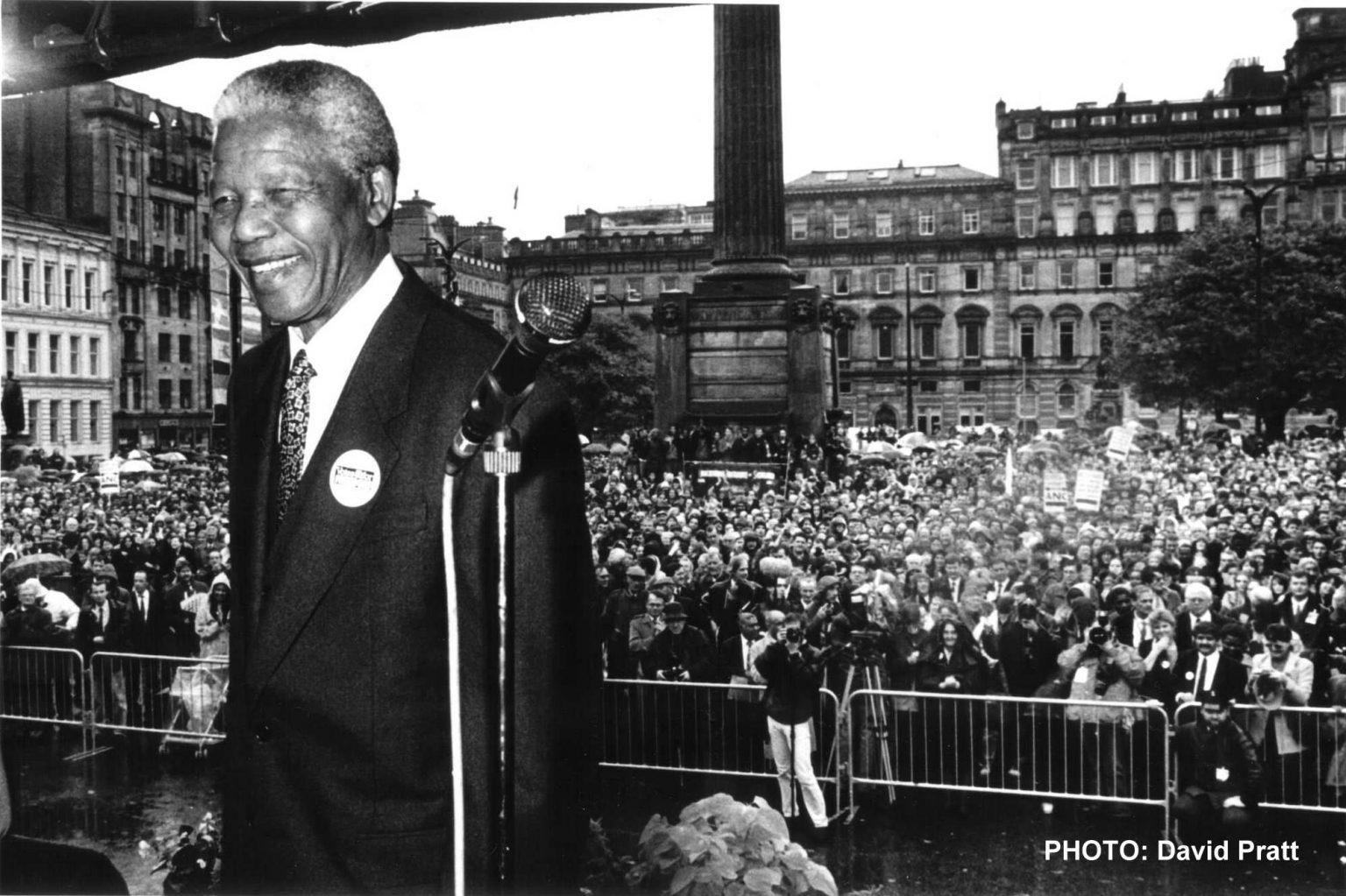 George Square and beyond - Nelson Mandela Scottish Memorial Foundation